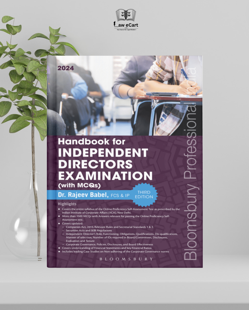 Handbook for Independent Directors Examination (With MCQs) by Dr ...