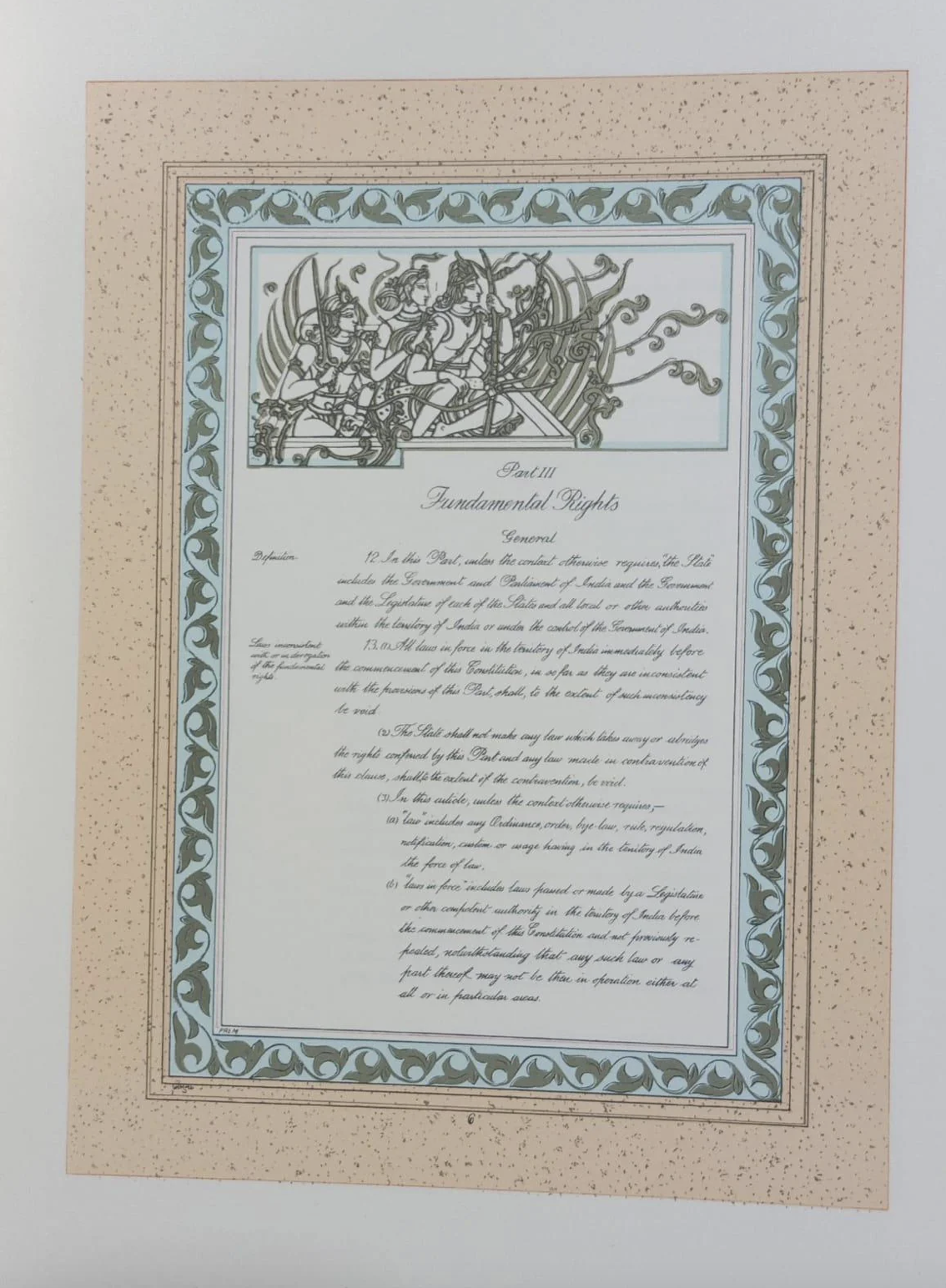 The Constitution of India Calligraphy Edition (Calligraphic and ...
